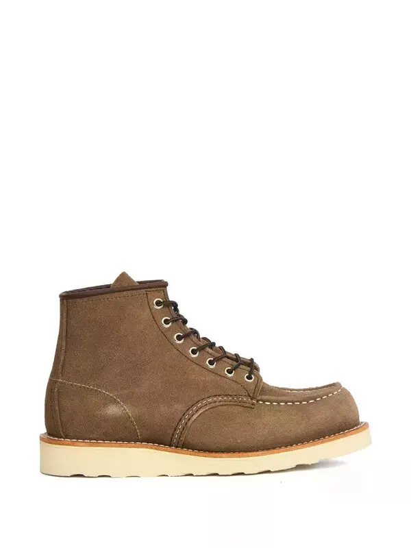 Red Wing Lace-up Suede Boots - Brown
