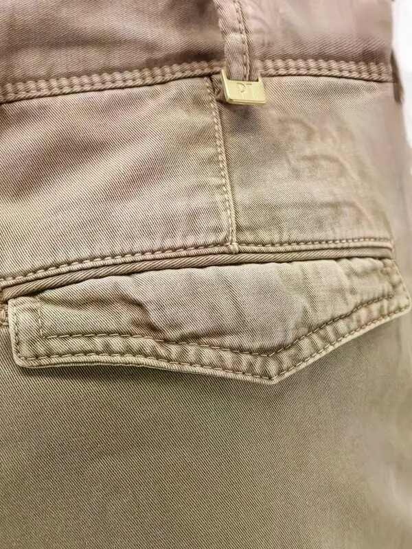 PT TORINO Michael Deluxe Cotton Trousers - Neutrals