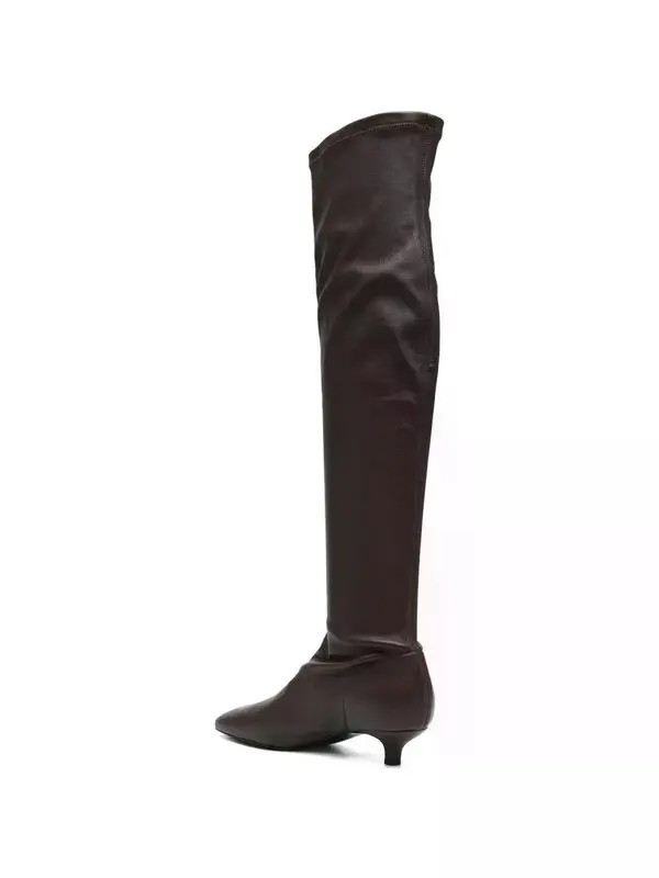 TOTEME Nappa Knee-high Boots - Brown