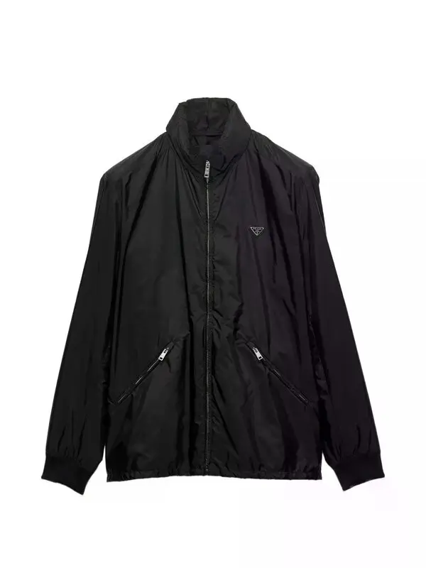 Prada Re-nylon Jacket With Hood - Black