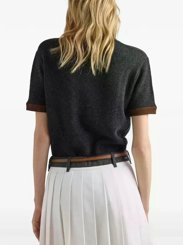 Prada Cashmere Crew Neck Sweater - Grey