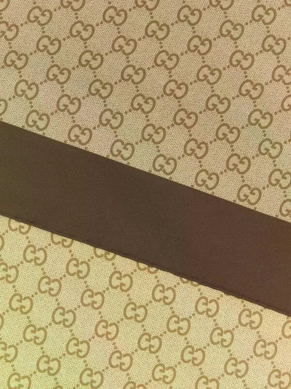 Gucci Printed Twill Scarf
