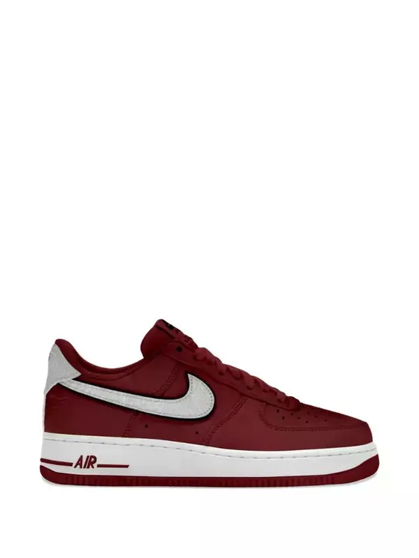 Nike Force 1 Lace-up Sneakers - Red