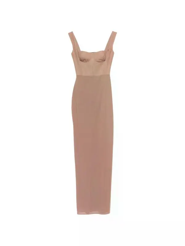 Alex Perry Sleeveless Maxi Dress - Neutrals