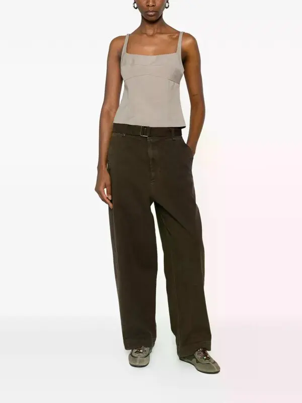 ENTIRE STUDIOS Gully Belt Trousers - Brown
