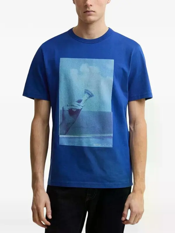 Barbour X Paul Smith Graphic-print T-shirt