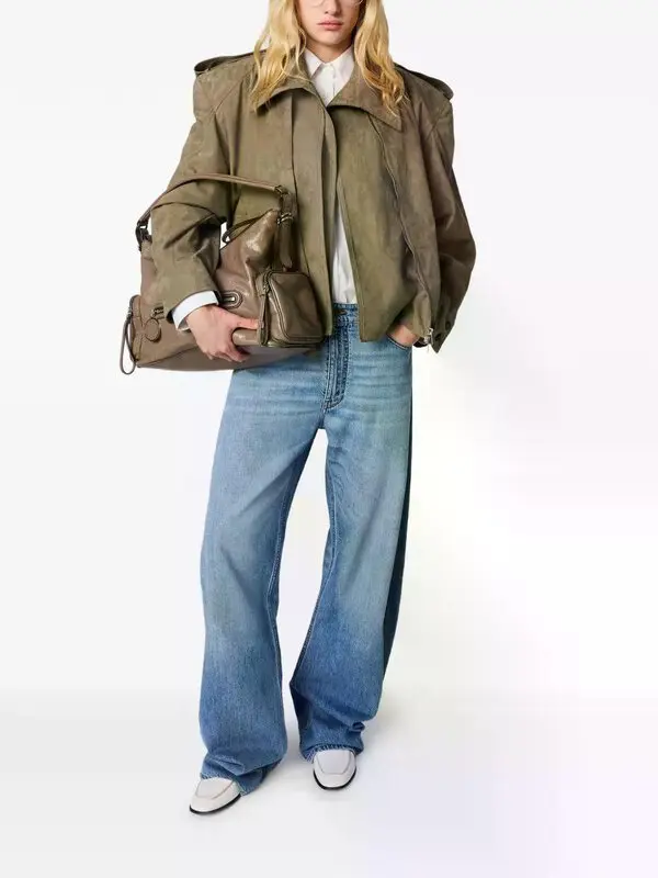 Stella McCartney Relaxed Curve Jeans In Organic Cotton With Pure.tech Technology