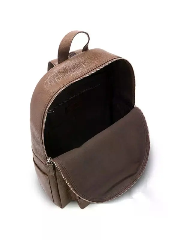 Orciani Laio Leather Backpack