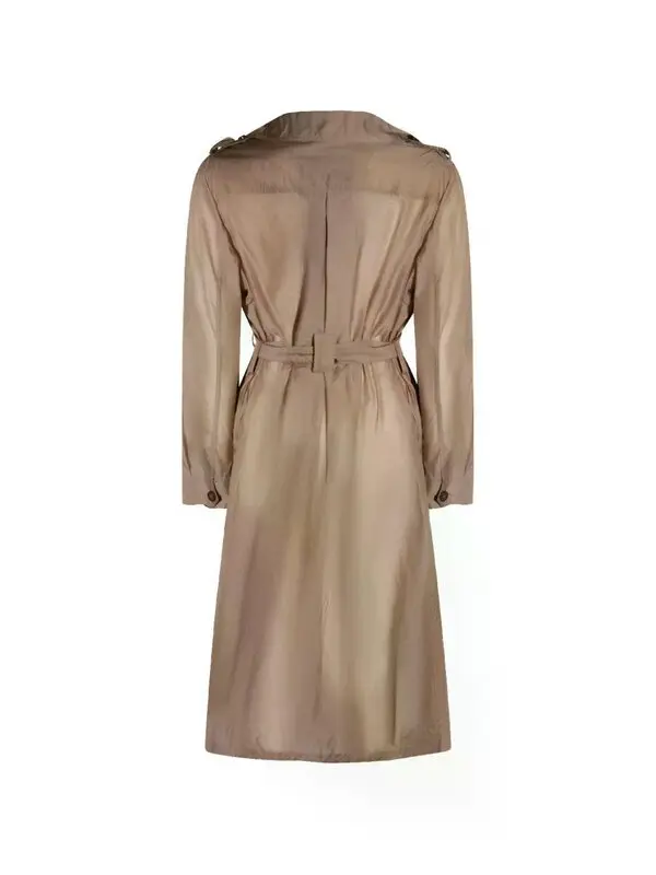 MOORER Double-breasted Belted Coat