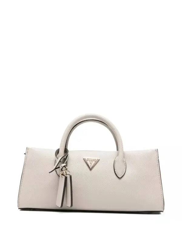 Guess Logo Plaque Tote Bag - Grey
