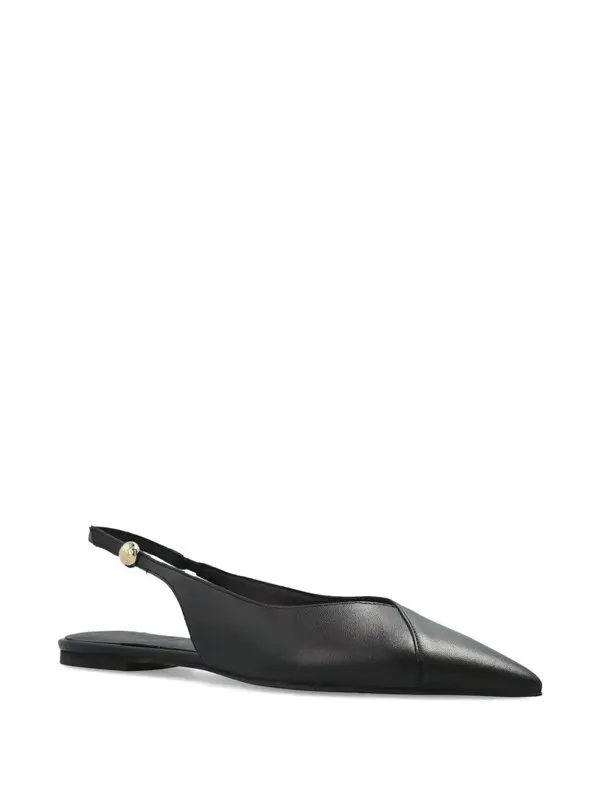 Furla Sfera Slingback Leather Pumps