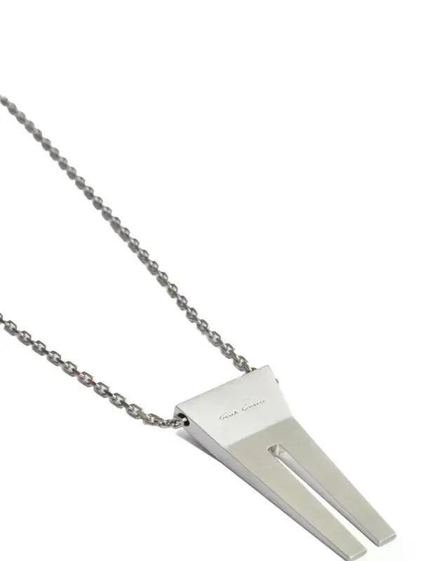 Rick Owens Open Trunk Charm Necklace