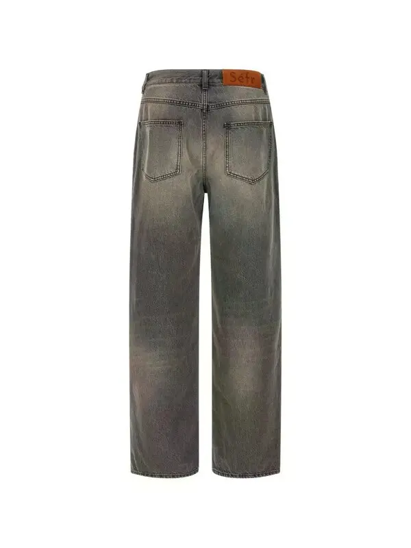 Séfr Mass Wide Leg Jeans - Grey