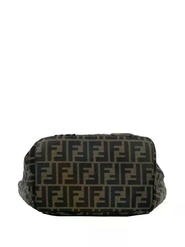 Fendi Zucca Canvas Shopping Tote Bag