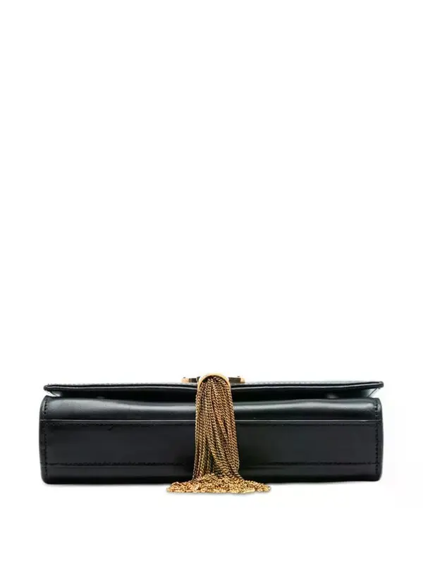 Saint Laurent Monogram Kate Tassel Crossbody Bag - Black