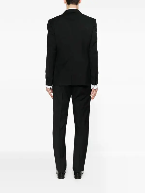 Tagliatore Peak-lapel Suit - Black