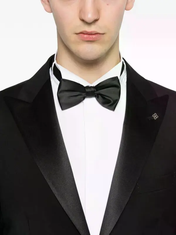 Tagliatore Peak-lapel Suit - Black