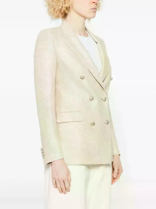 Tagliatore Double-breasted Notched Lapel Blazer