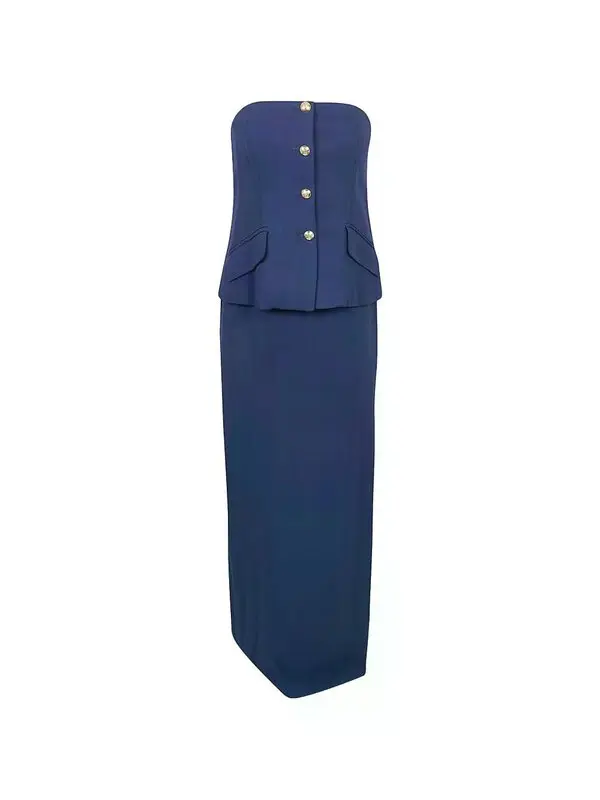 Ralph Lauren Strapless Maxi Dress