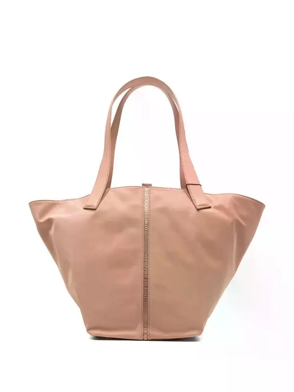 ALEXANDER SMITH Large Lauren Logo Tote Bag - Neutrals