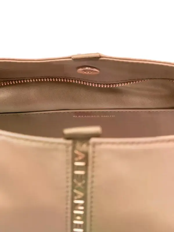 ALEXANDER SMITH Large Lauren Logo Tote Bag - Neutrals