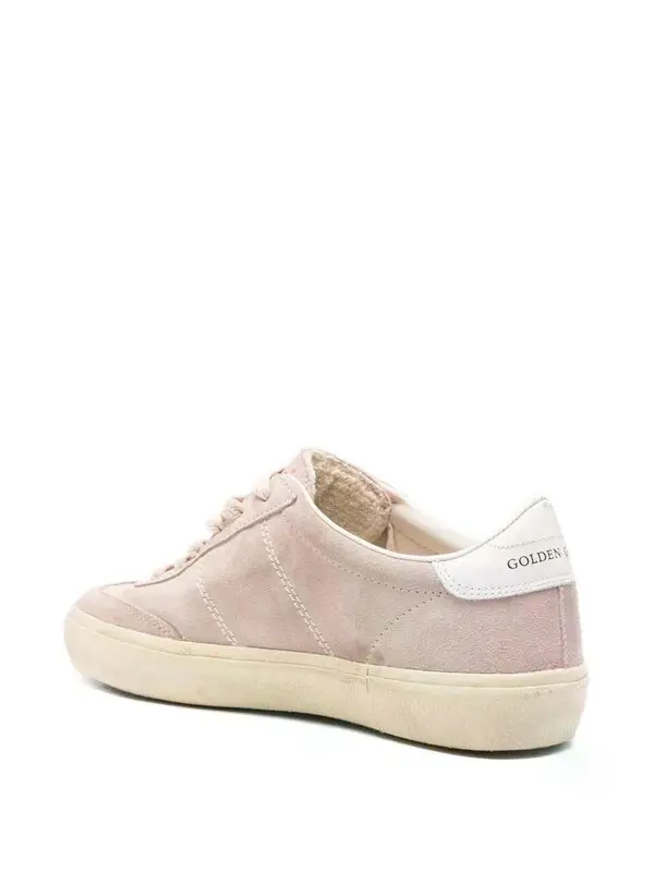 GOLDEN GOOSE Soul-star Suede Lace-up Sneakers - Neutrals