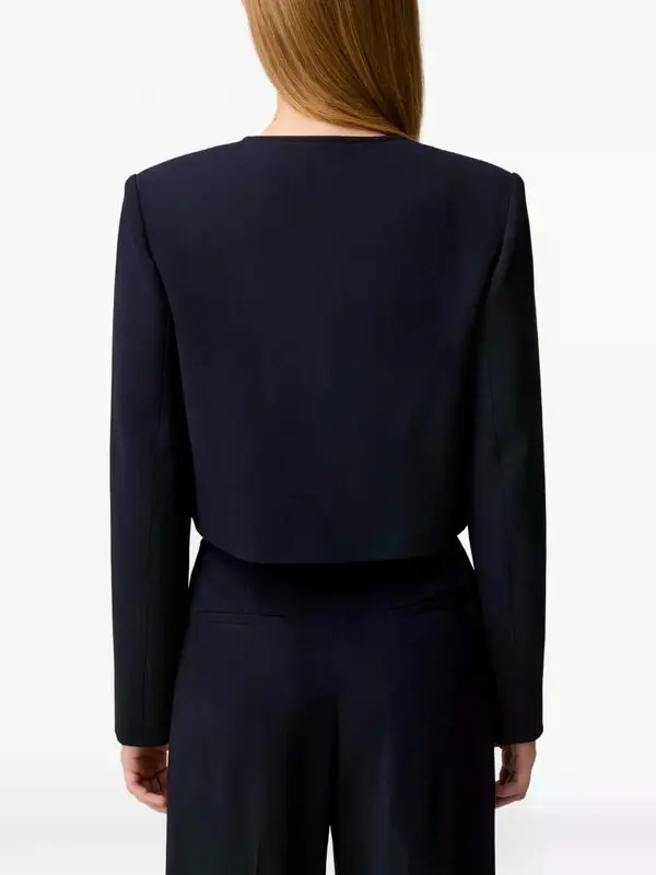 Claudie Pierlot Button Patch-pocket Jacket - Blue
