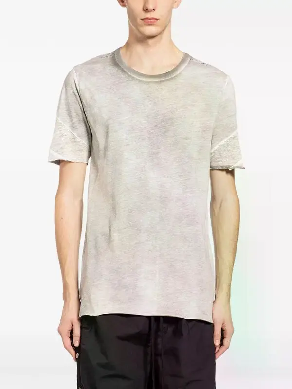 THOM KROM Spliced Cotton T-shirt