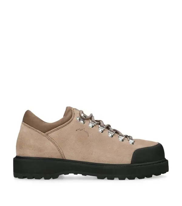 Diemme Suede Cornaro Low-top Boots - Brown