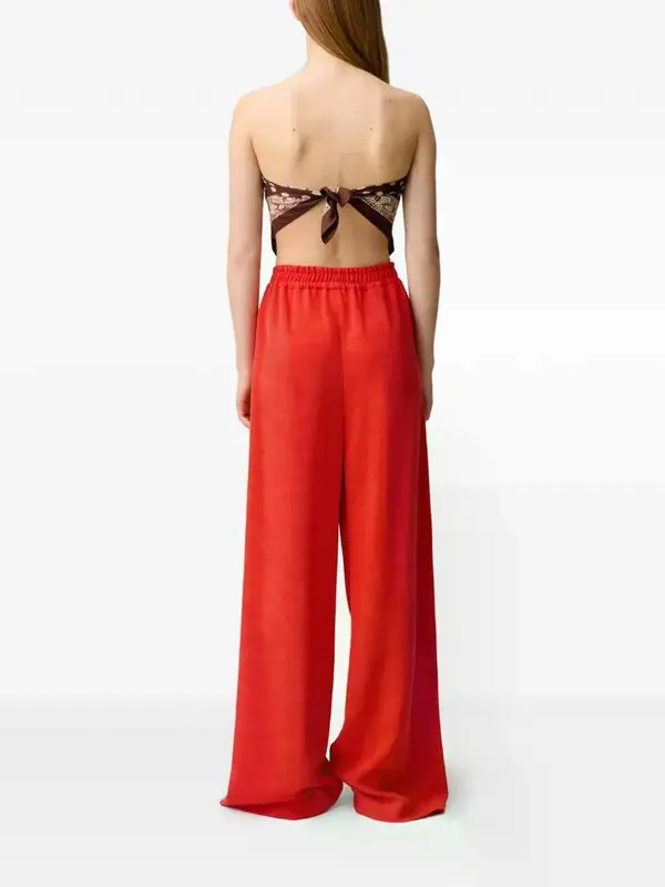 Claudie Pierlot Wide-leg Trousers - Red