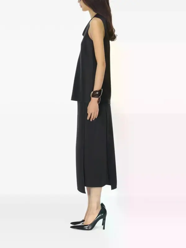 Carven Sleeveless Scoop Neck Top