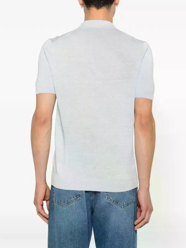 Tagliatore V-neck T-shirt - Blue