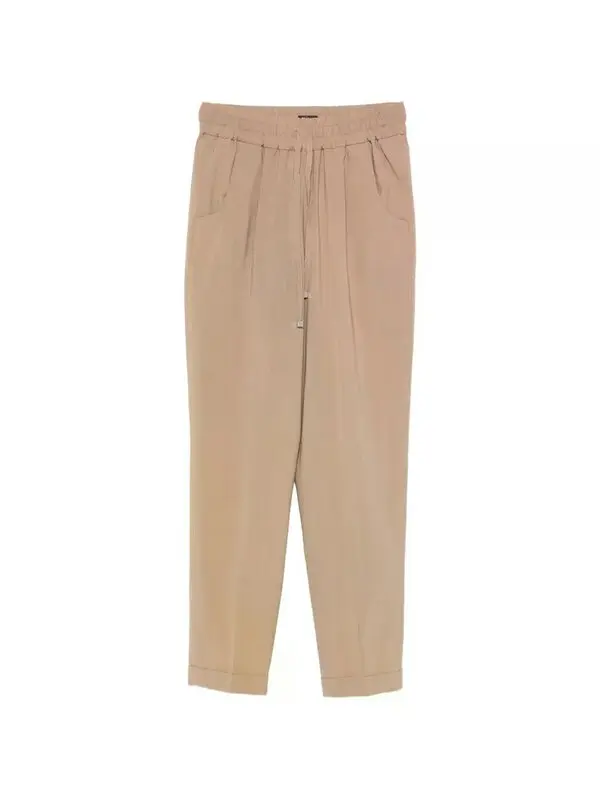 Kiton Elasticated Waistband Trousers - Neutrals