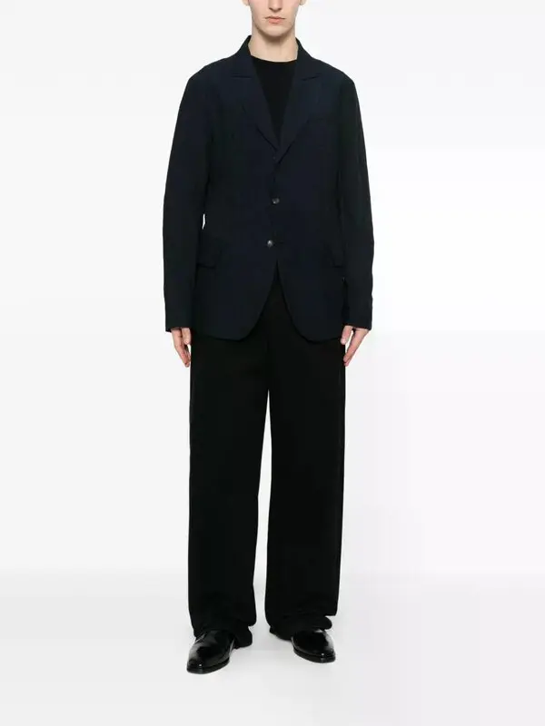 Masnada Bia Button Textured Blazer