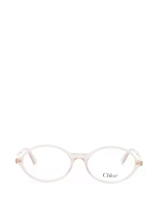 Chloé Round Frame Glasses - Neutrals