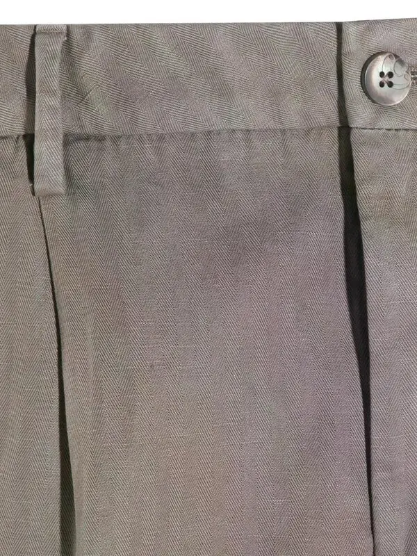 GTA Dennis Pleated Trousers - Grey