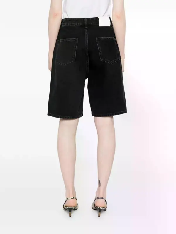 Loulou De Saison Denim Shorts - Black