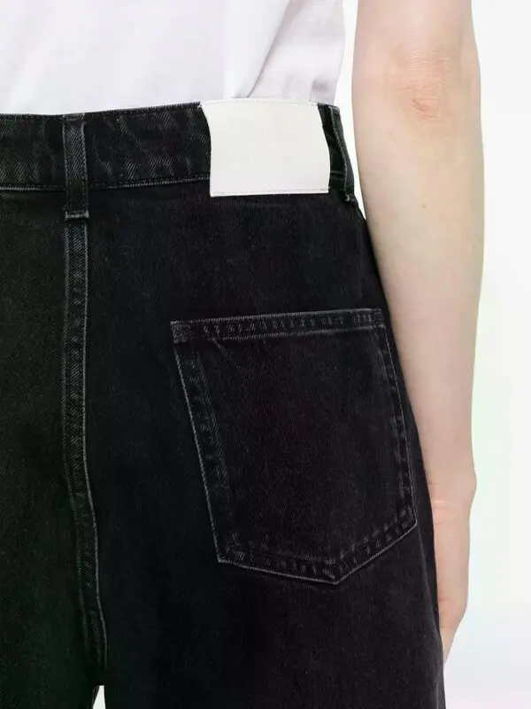 Loulou De Saison Denim Shorts - Black