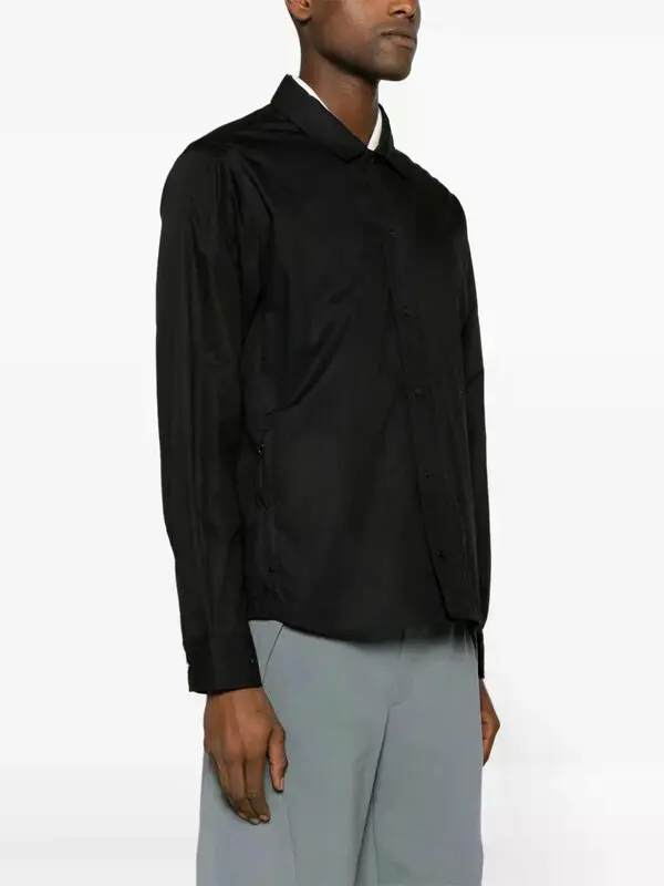 C.P. COMPANY Zipped Gabardine Shirt
