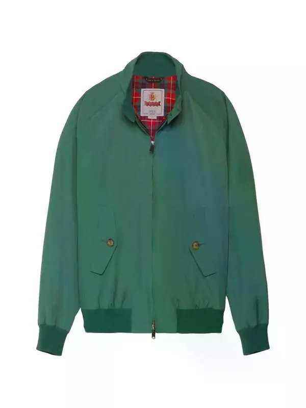 BARACUTA Zip-up Jacket - Blue