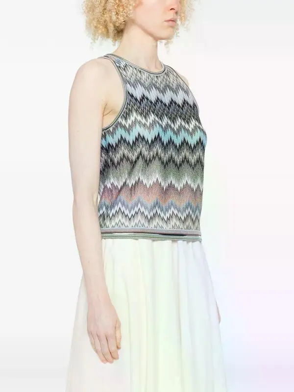 Missoni Chevron Knit Vest
