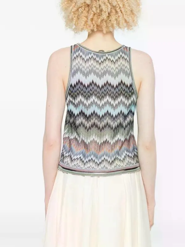 Missoni Chevron Knit Vest