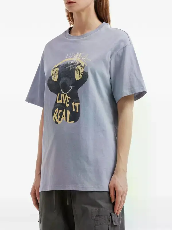 Izzue Graphic-print T-shirt - Blue