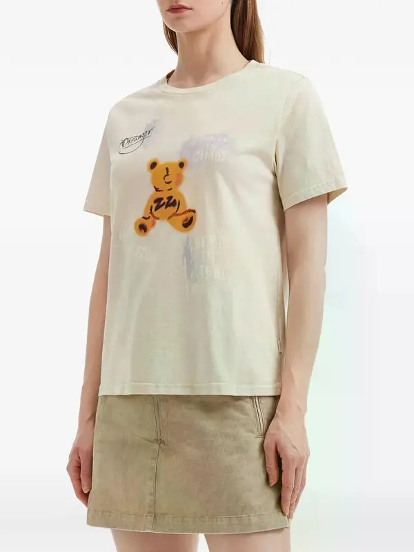Izzue Graphic Print Cotton T-shirt