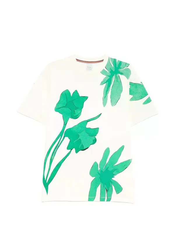 Paul Smith Printed T-shirt - Neutrals