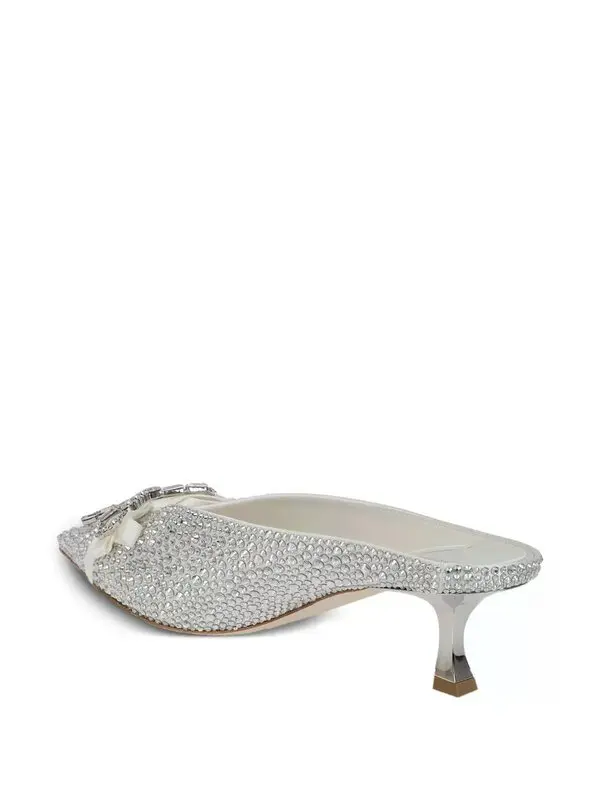 JIMMY CHOO Auria Embellished Mules