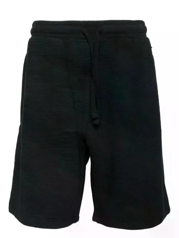 BOSS Straight-leg Textured Shorts