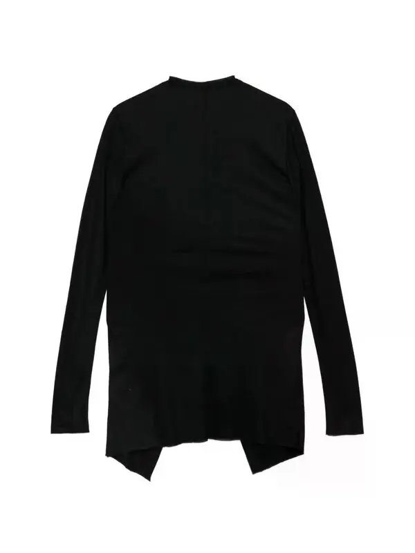 JULIUS Oblique-cut T-shirt