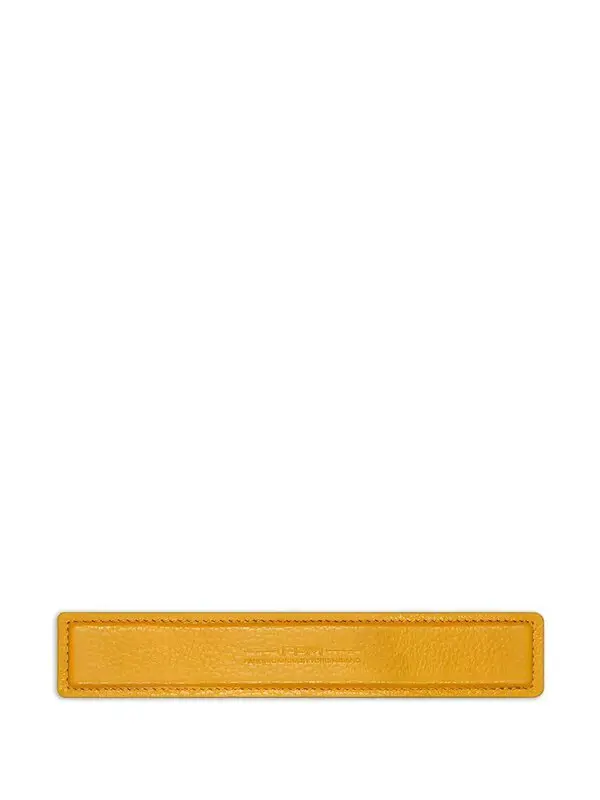 FPM MILANO Stitched Leather Handle - Yellow