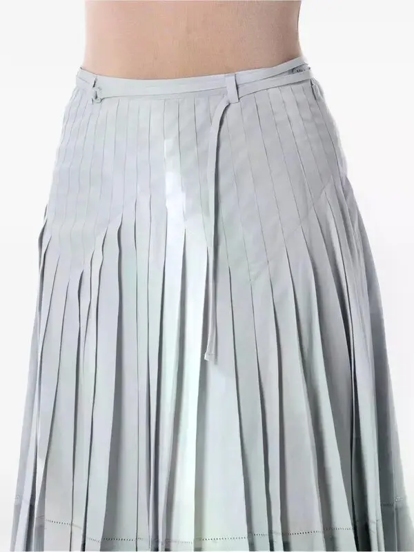 LOW CLASSIC Pleated Midi Skirt